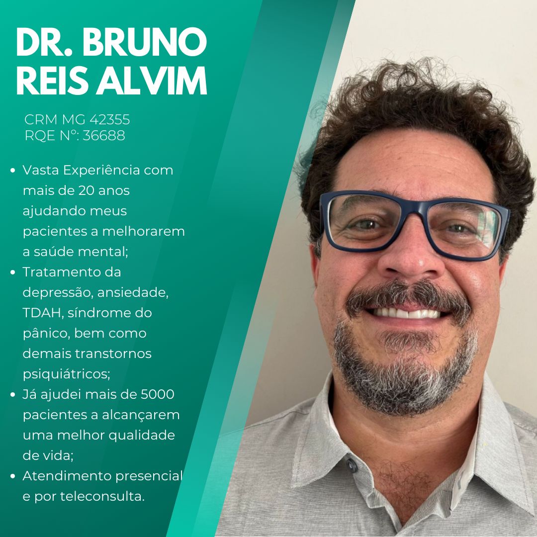 Dr. Bruno Reis Alvim Psiquiatra, Belo Horizonte - Agende uma consulta ...
